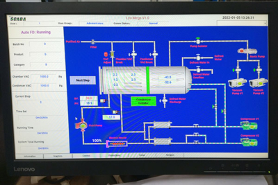 LYO-MEGA Controller Description - Vekuma Freeze Dryers