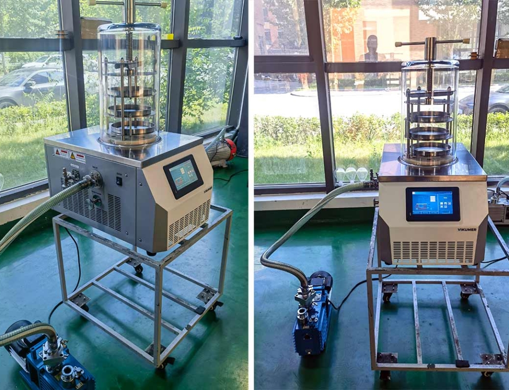 LGJ-20 -80C 5Kgs Laboratory Freeze Dryer - Vekuma Freeze Dryers