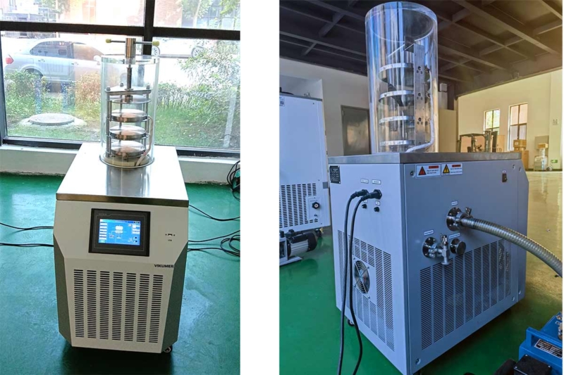LGJ-20 -55C 4Kgs Laboratory Basic Research Freeze Dryer - Vekuma Freeze Dryers
