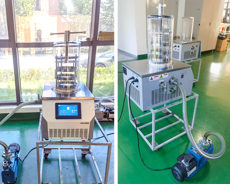 LGJ-10 -55C Laboratory Benchtop Freeze Dryer - Vekuma Freeze Dryers